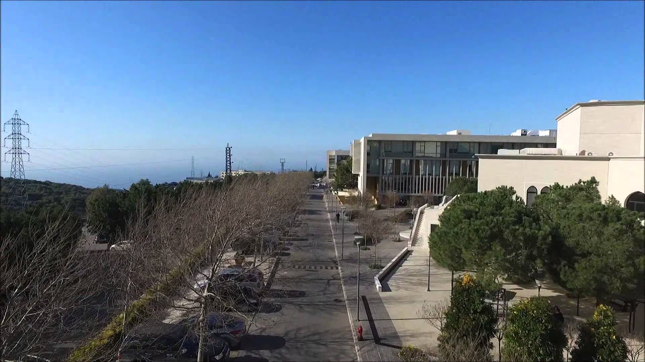 The University Of Balamand From Sky! - YouTube