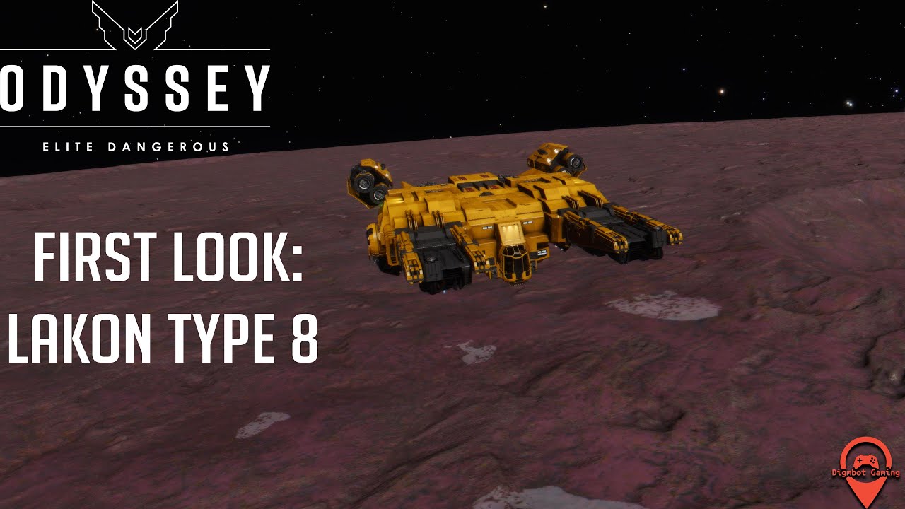 Elite Dangerous | Lakon Type 8 First Look - YouTube