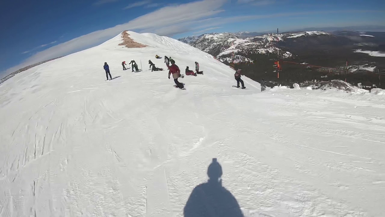 Cornice Bowl Fresh Tracks Mammoth Mountain Snowboarding Feb 21, 2020 ...
