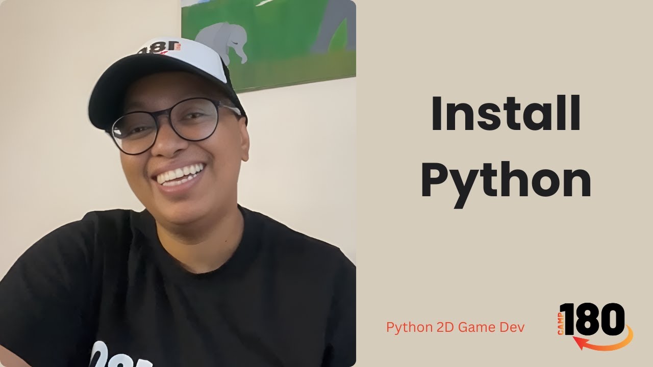 Python & VS Code Installation for Absolute Beginners (Lesson 01) | Python 2D Game Development ...