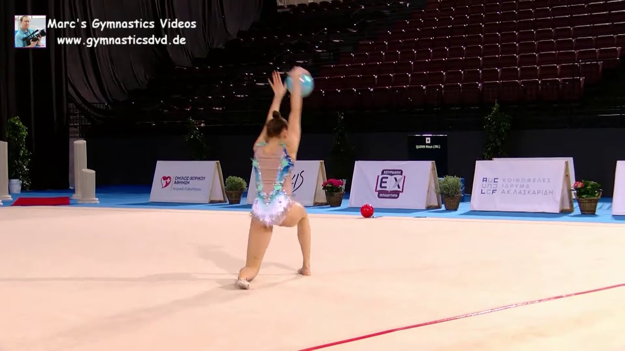 Maya Quinn (IRL) - FIG-Junior 2004 10 - Aphrodite Cup Athens 2019 - YouTube