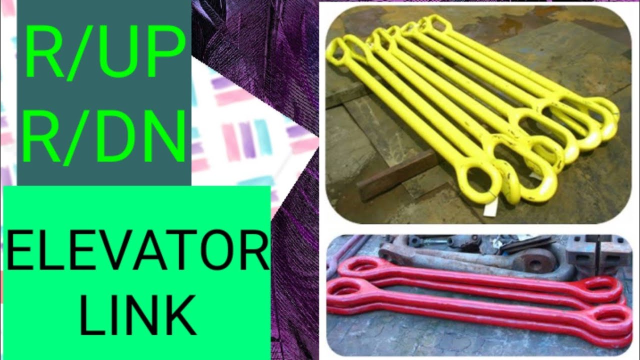 Rig up/Rig down elevator links - YouTube