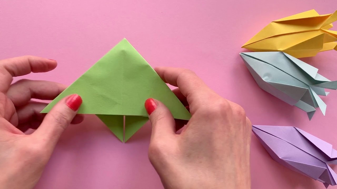 Fliegendes Papier - Rakete falten - YouTube