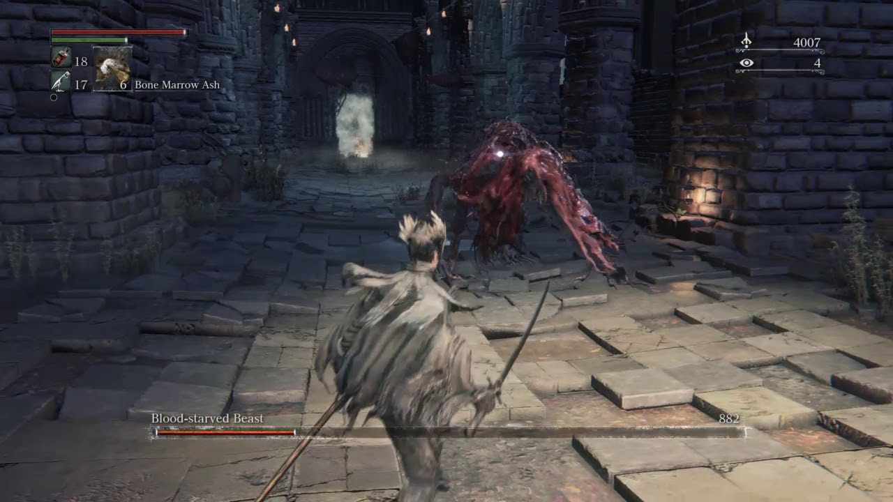Bloodborne bullet bloated beast - YouTube