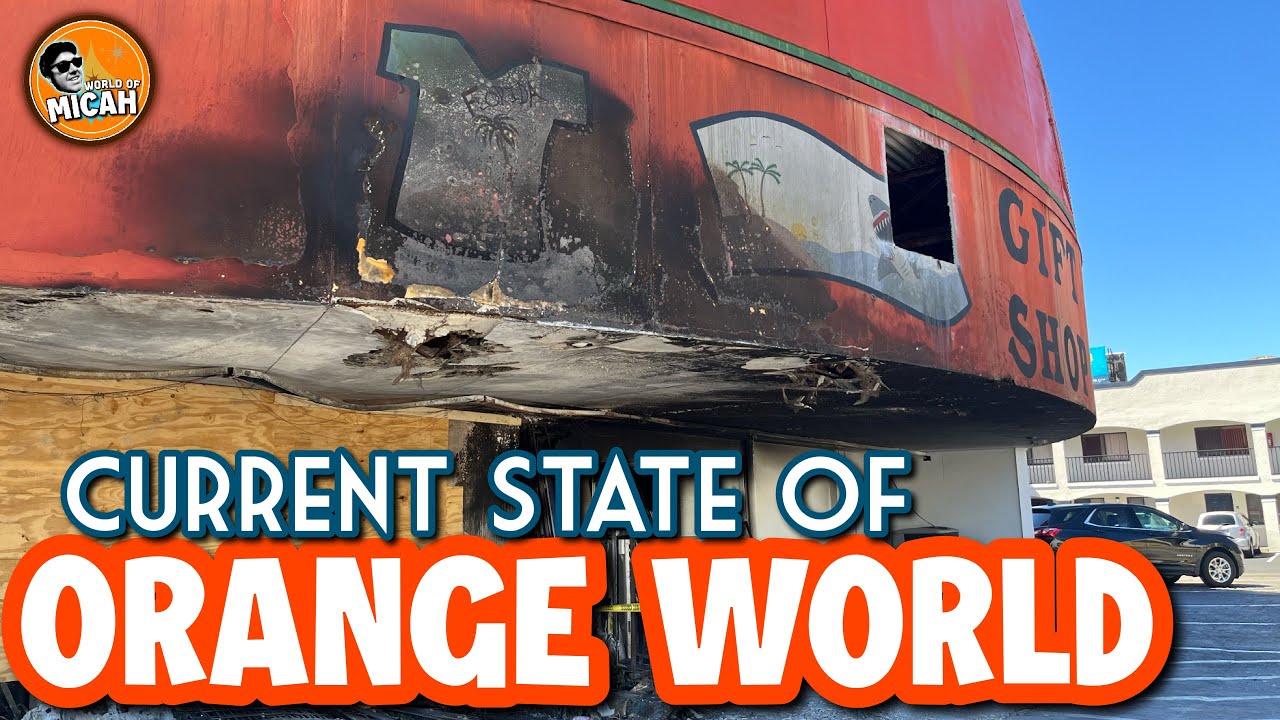 Aftermath of The Orange World Fire | Highway 192 Kissimmee | Gift Shop ...