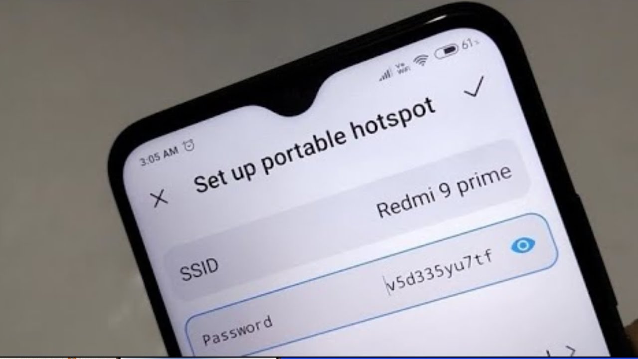 how to change hotspot password in Redmi prime | Redmi note 9 prime ...