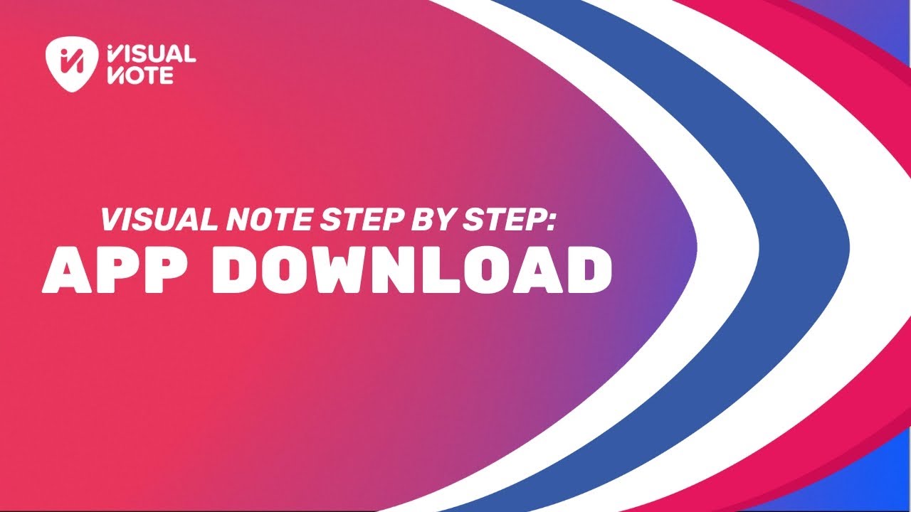 App Download | Visual Note Step by Step 🇬🇧 - YouTube