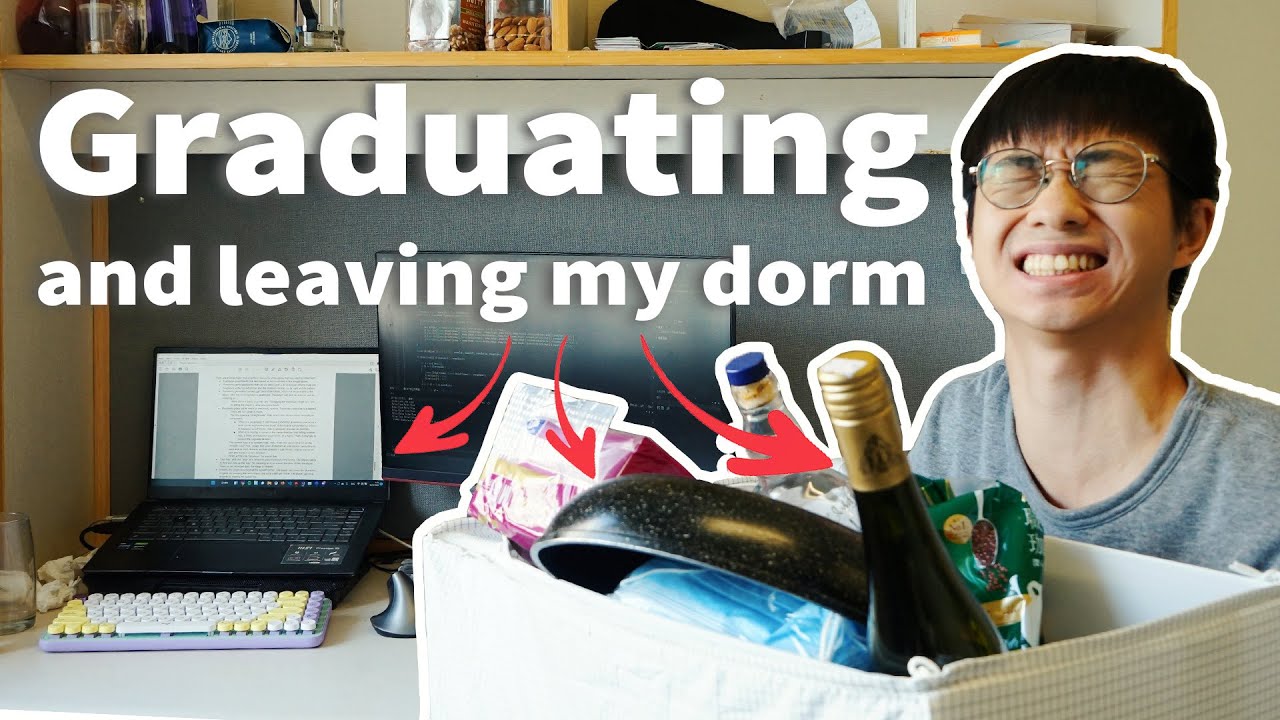Last day at my university dorm room: Farewell to the student life - YouTube