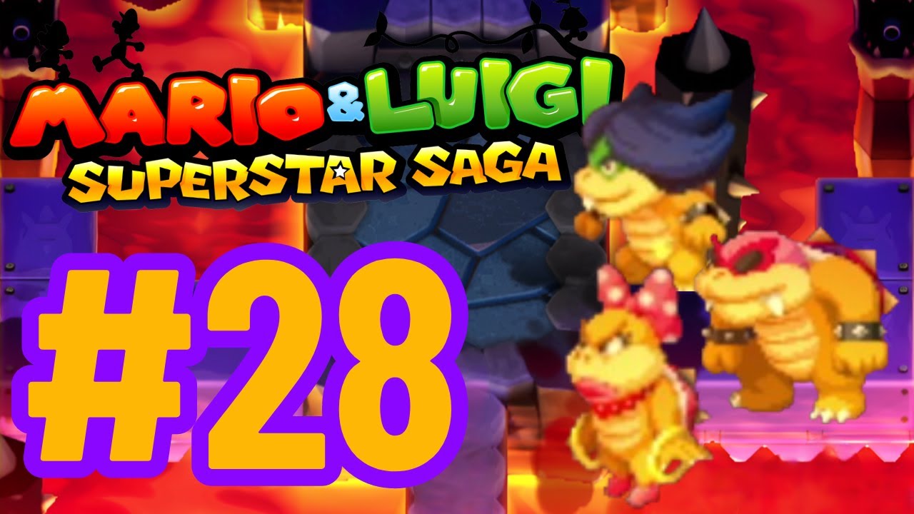 ROY, LUDWIG, AND WENDY?! Part 28 Mario and Luigi Superstar Saga + BM ...