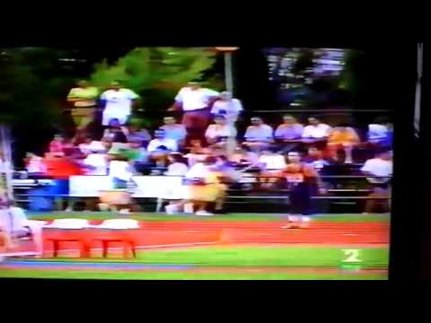 Javelin throw 74.02m by Raimundo Fernández