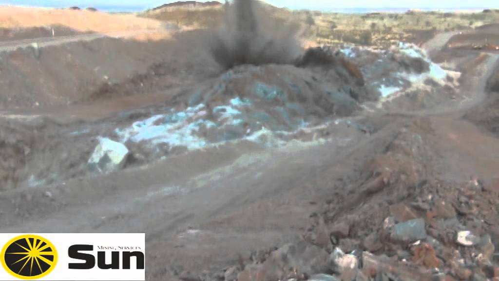 WALA Hard Rock Blasting Civil Construction Pumped 1 - YouTube