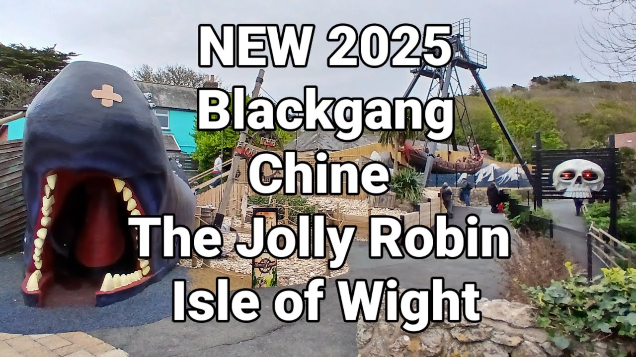 📽 NEW 2025 Blackgang Chine - The Jolly Robin - Isle of Wight - YouTube
