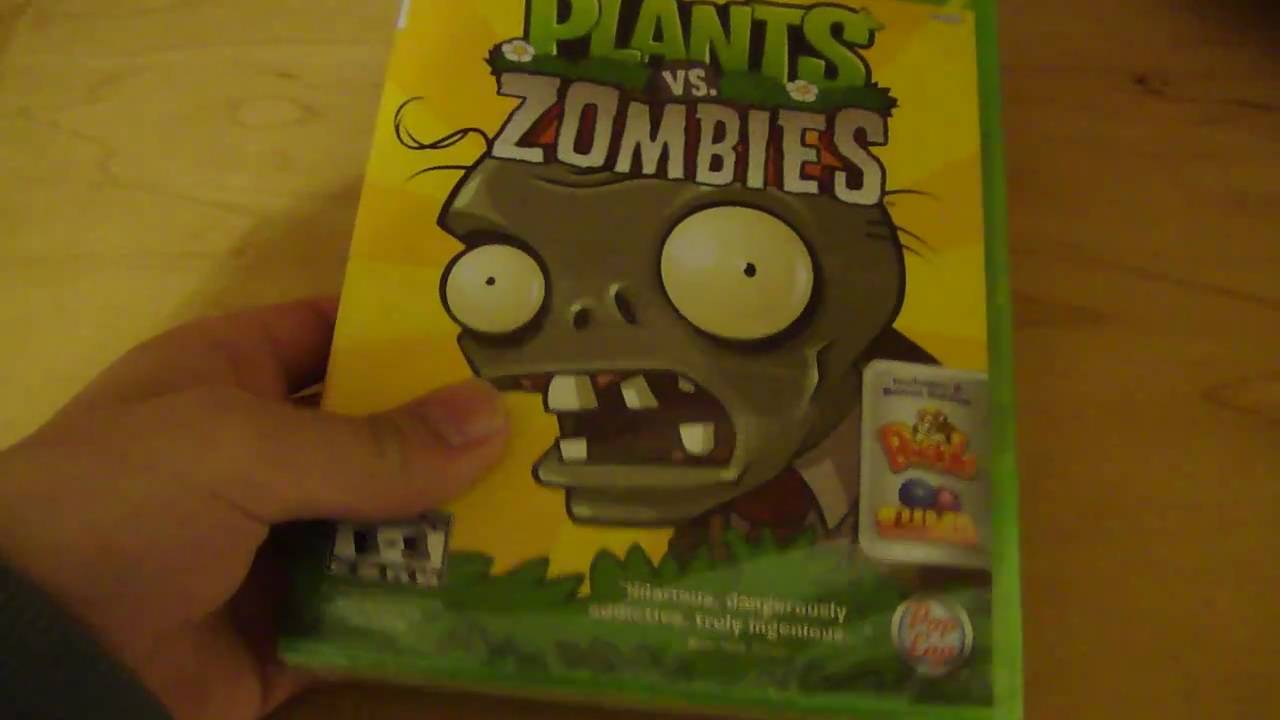 Plants vs. zombies unboxing (HD) - YouTube