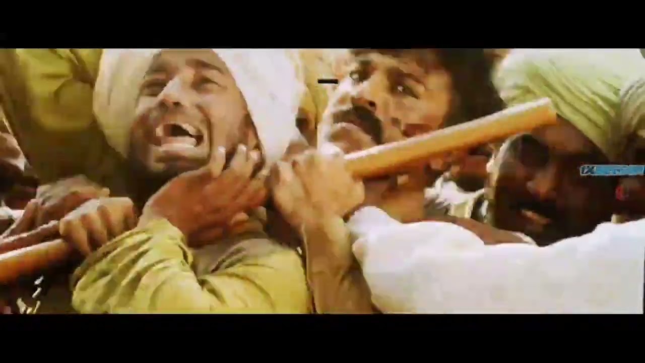 RRR movie clip Ramcharan amazing fight scene in starting as British ...