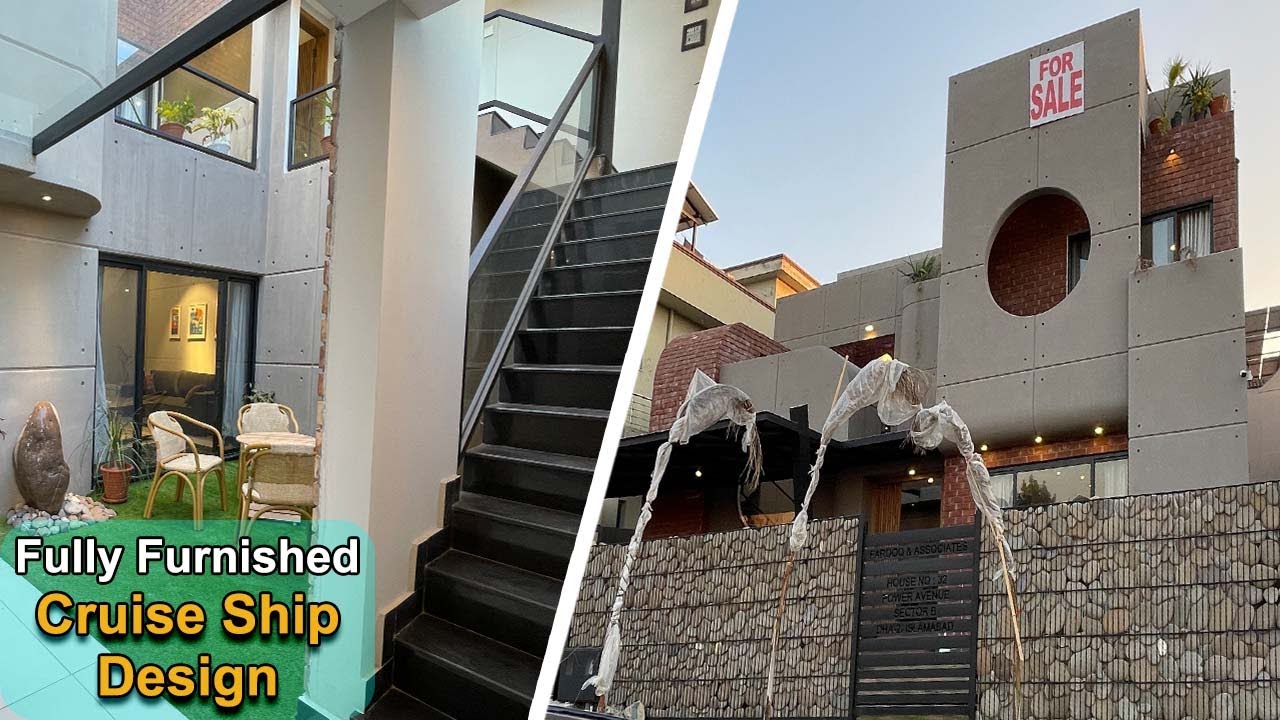 Full Furnished 1 Kanal Cruise Ship Design House for Sale in DHA ...