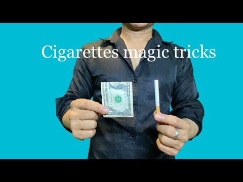 Cigarettes magic tricks Tutorial - YouTube