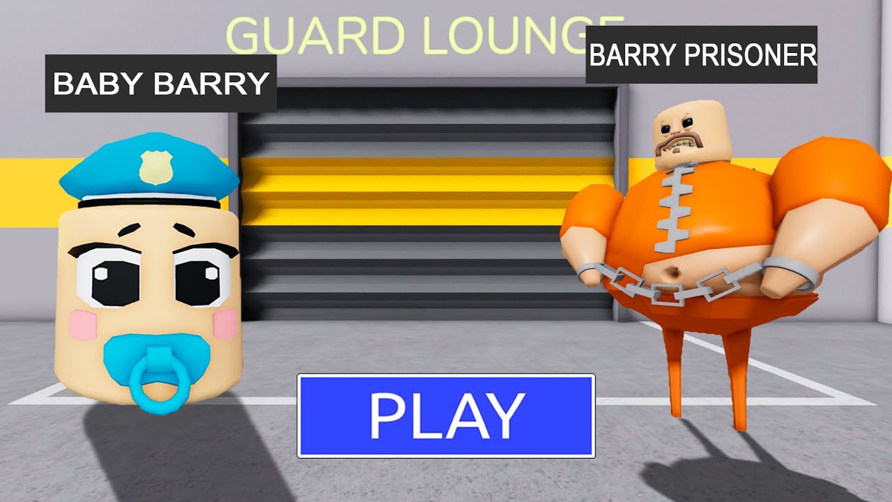 HARD MODE Obby, BARRY'S PRISON RUN! - BIG HEAD EVERYONE HEAD! FULL GAME ...