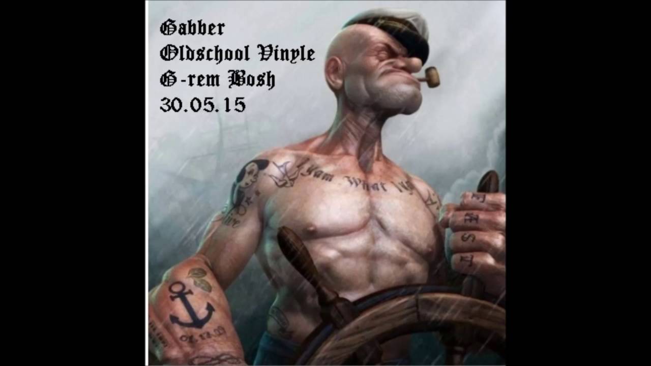 Mix Gabber Old School Vinyl - 30/05/15 - G-rem Bosh - YouTube