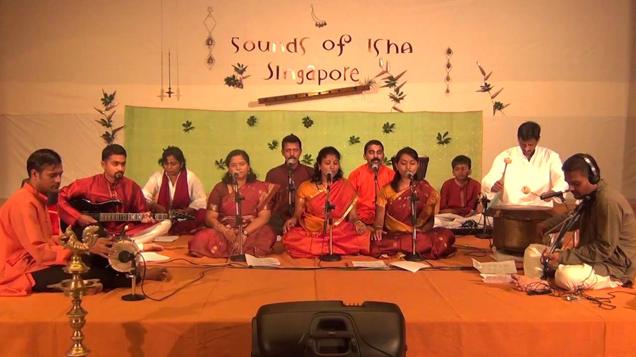 #1 Thillaivazh - Sounds of Isha Singapore - 2nd Feb 2013 Public Concert ...
