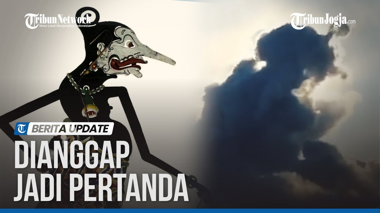 VIRAL AWAN PANAS GUNUNG MERAPI BERBENTUK MBAH PETRUK - YouTube