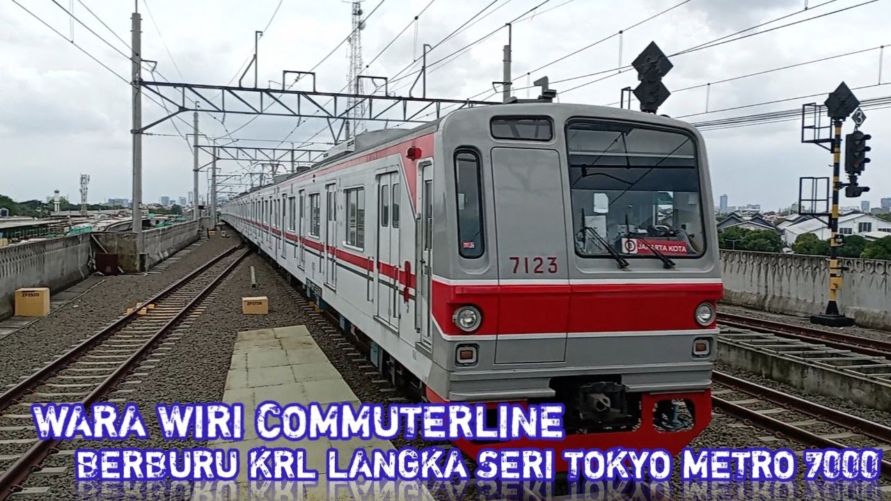 KRL SERI LANGKA TOKYO METRO 7000 || HUNTING SPESIAL COMMUTERLINE - YouTube