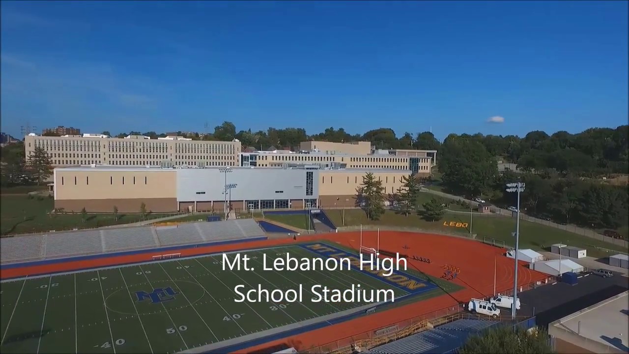 Mt. Lebanon HS Stadium: Using Phantom 3 Advanced - YouTube