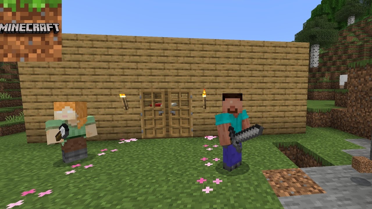 minecraft build house please click support - YouTube