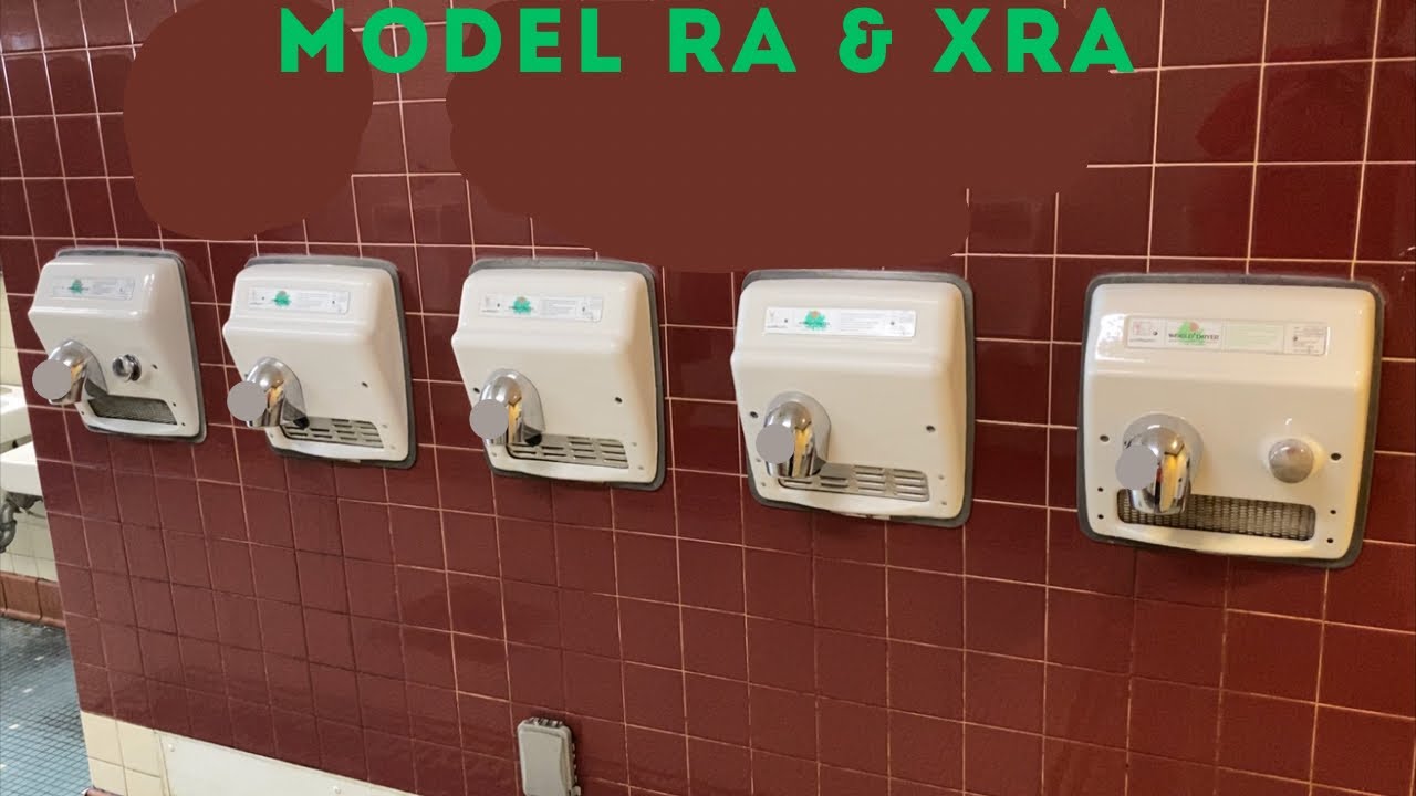 5 World Dryer Model XRAs & World Dryer Model RA @ I-90 EB DeWitt Travel ...