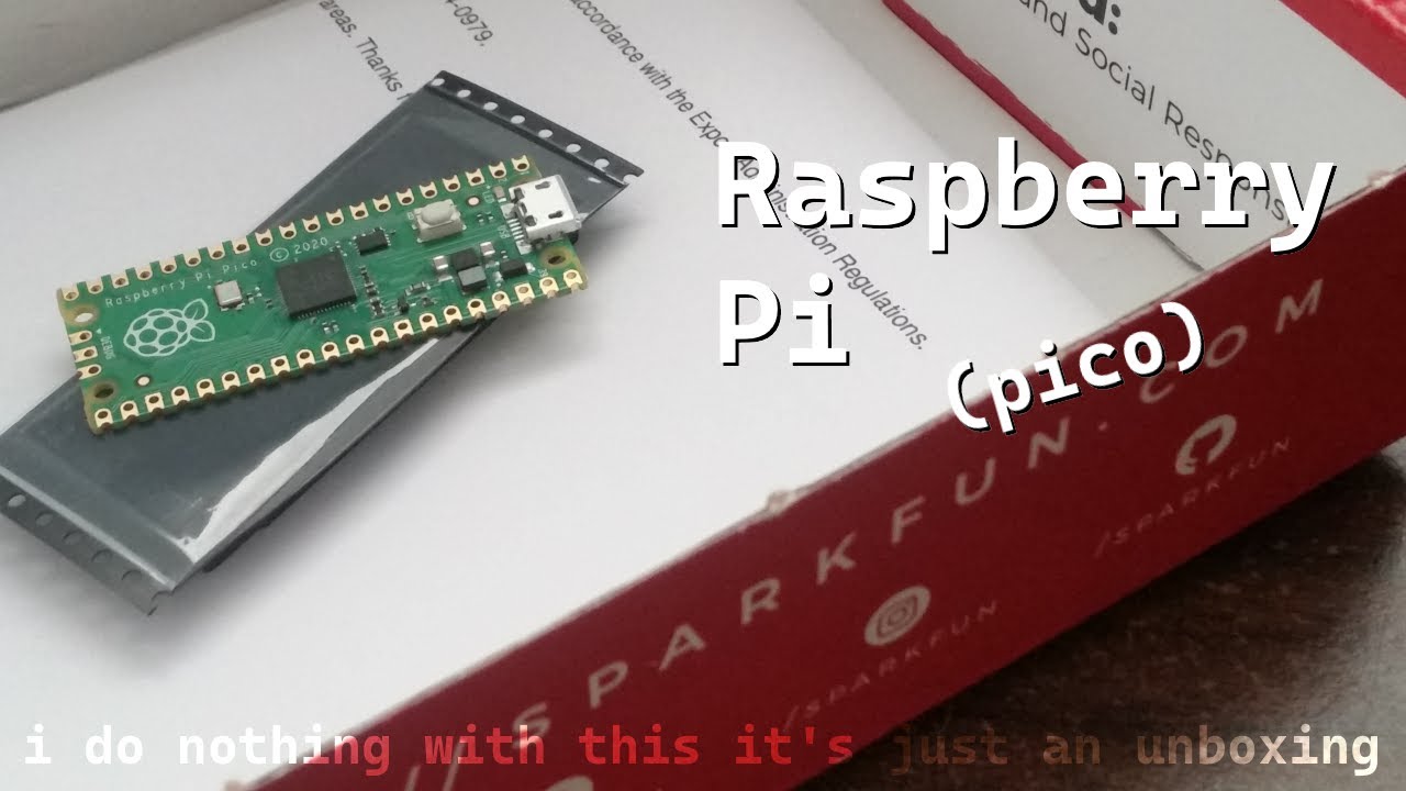 Raspberry Pi Pico unboxing - YouTube