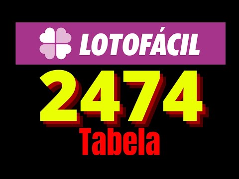 Lotofácil 2474 e resultado da Lotofacil 2473