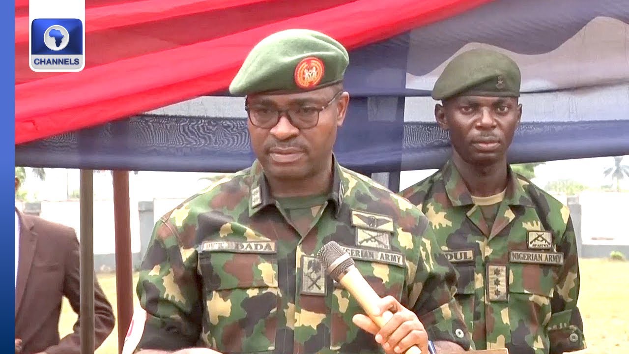 Commander JTF Udoka Commends Troops On South East Security - YouTube