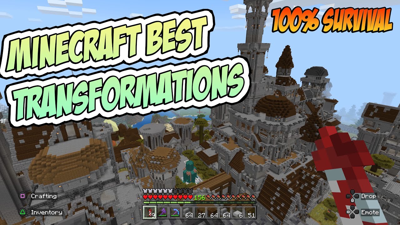 Minecraft Best Transformation - YouTube