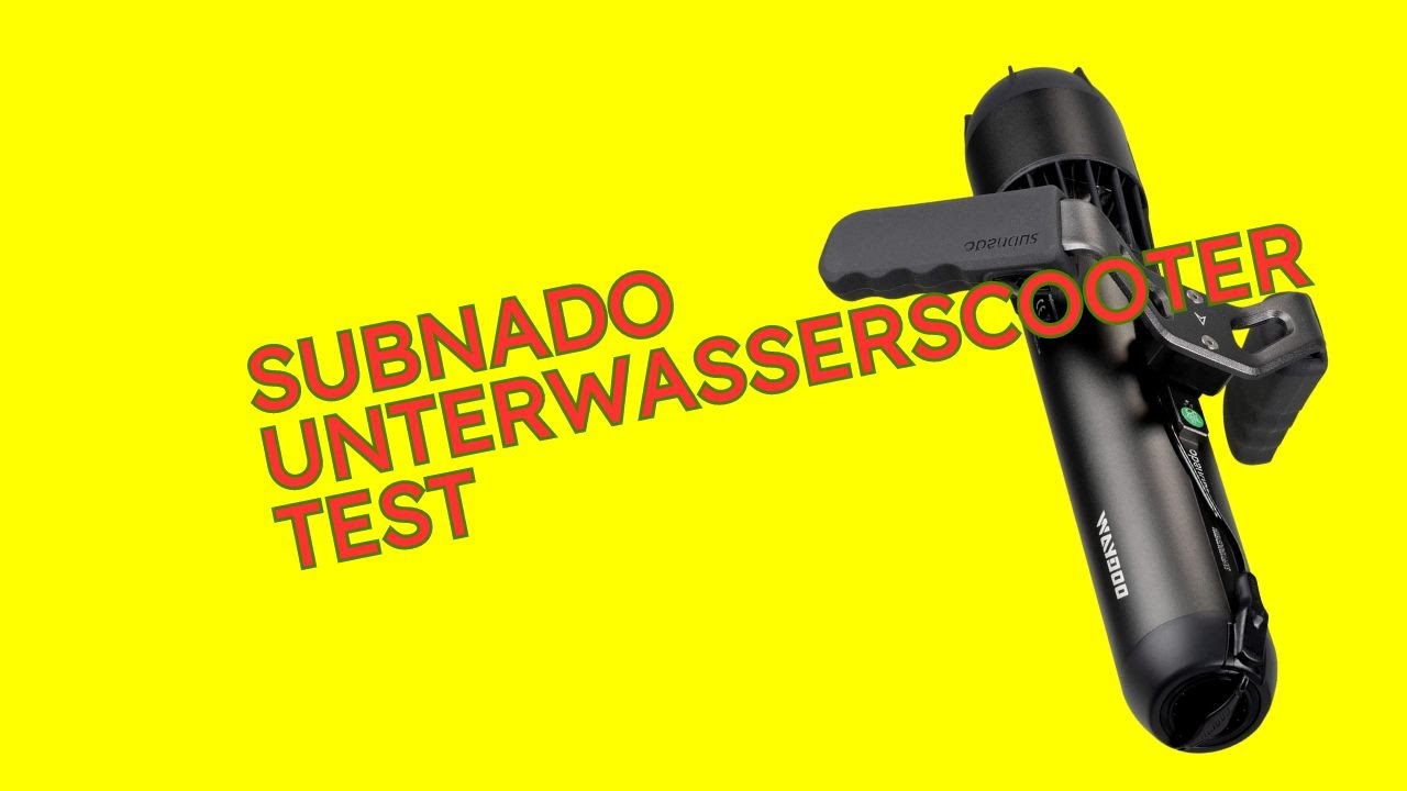 Subnado Unterwasserscooter Test [KURZ & KOMPAKT] Zusammengefasst - YouTube