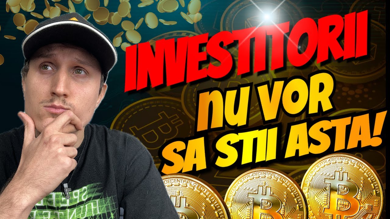 Ce iti ASCUND cu adevarat MARII INVESTITORI din zona CRYPTO ? *TREBUIE SA STII ASTA* - YouTube