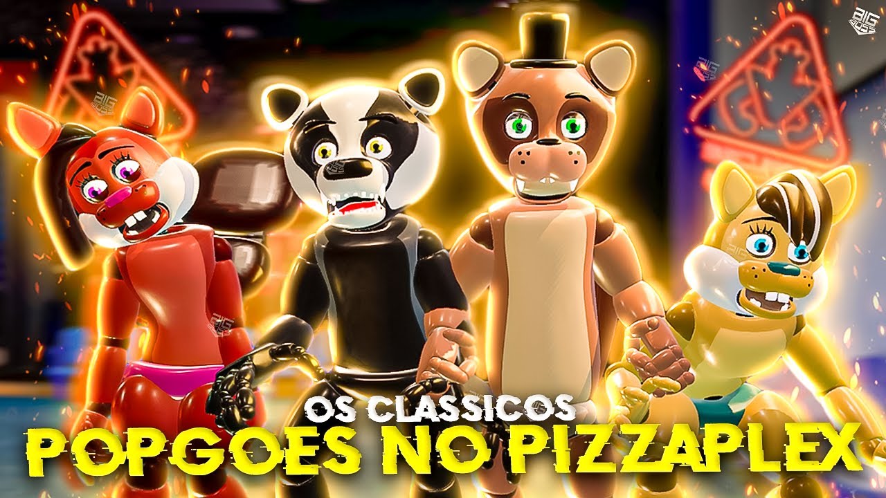 INCRÍVEL! DESBLOQUEIO os ANIMATRONICS POPGOES no Five Nights at Freddy ...