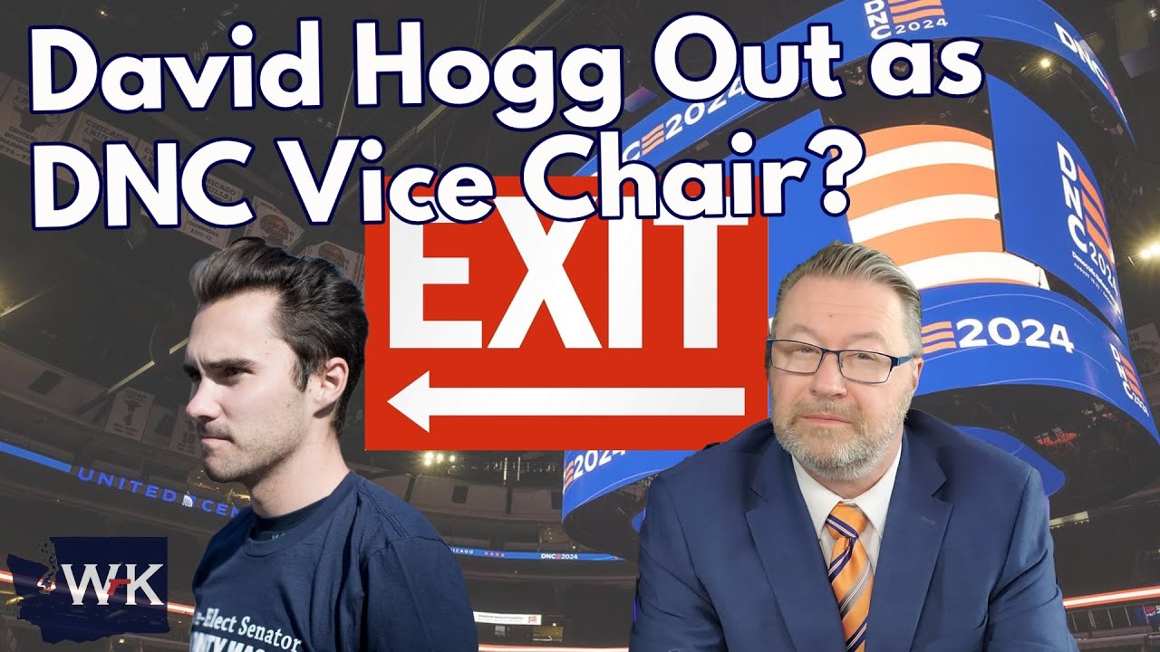David Hogg Out as DNC Vice Chair - YouTube