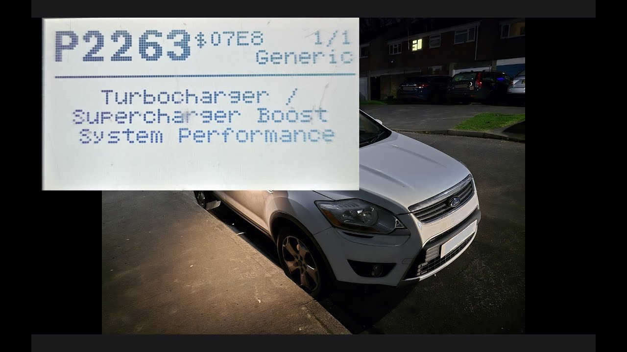 Ford Kuga 2.0 tdci easy Turbo fix engine/Traction light P2263 actuator ...