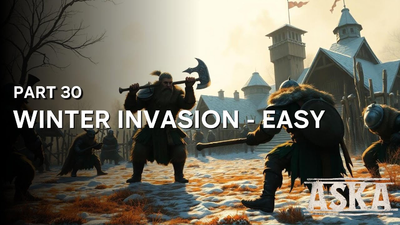 Easy Winter Invasion and Beauty pit finished | ASKA | Gameplay | PT 30 ...