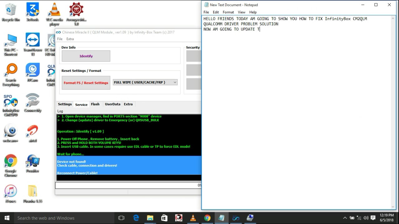 [ERIKANA] How to fix InfinityBox CM2QLM driver - YouTube