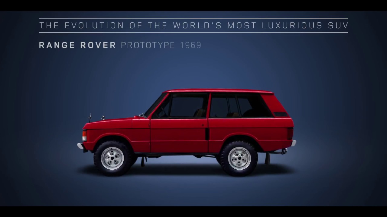 Range Rover timeline morphing | Range Rover Fifty - YouTube