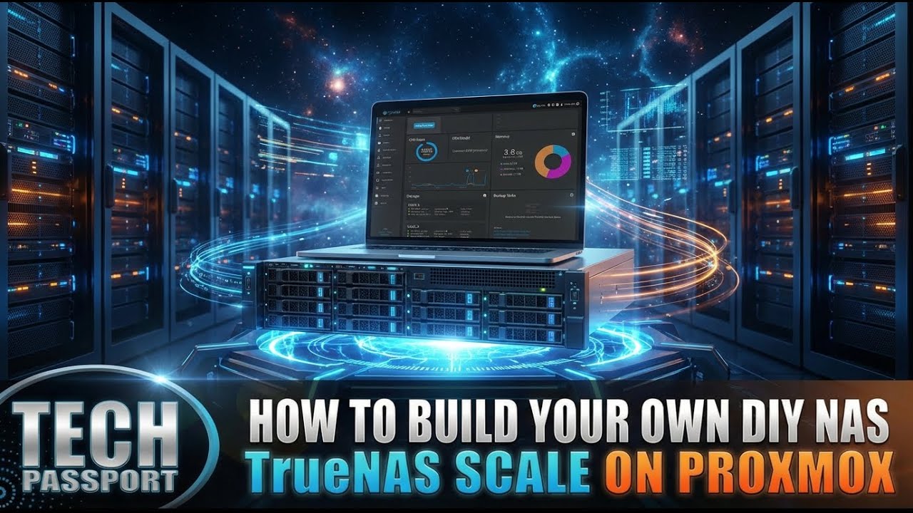 Install TrueNAS SCALE On Proxmox Virtual Environment - How to build ...