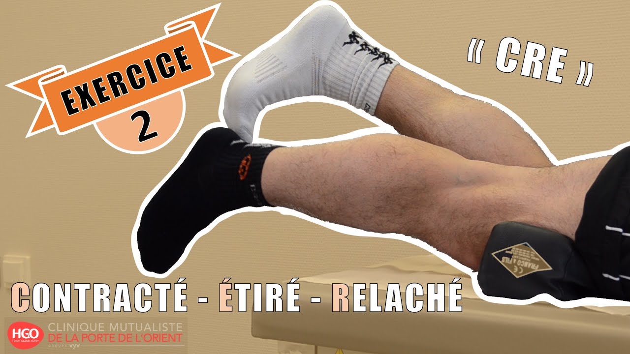 Exercice 2 : Contracté - Relâché - Étiré des Ischio-Jambiers - YouTube