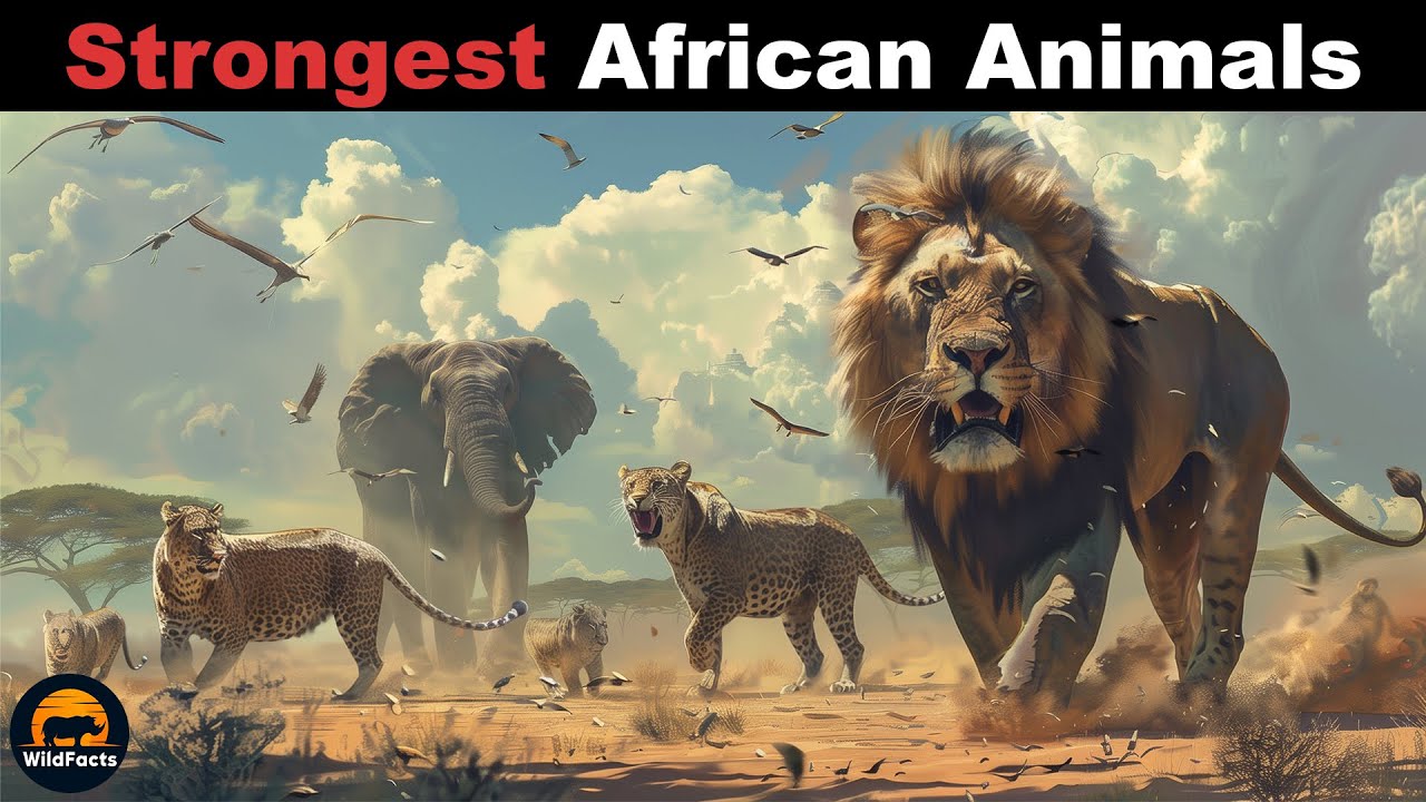 10 Most Powerful African Animals - YouTube