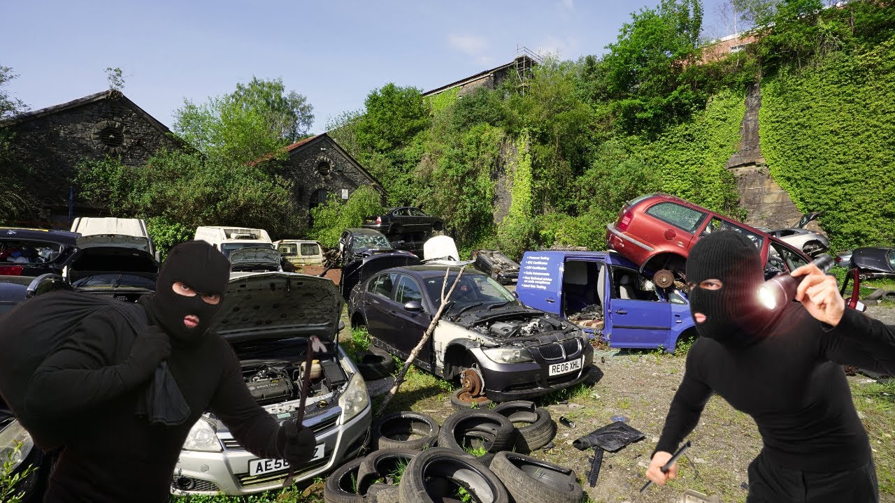 Criminals Stopped Us Filming These Abandoned Cars | Caught On Camera ...