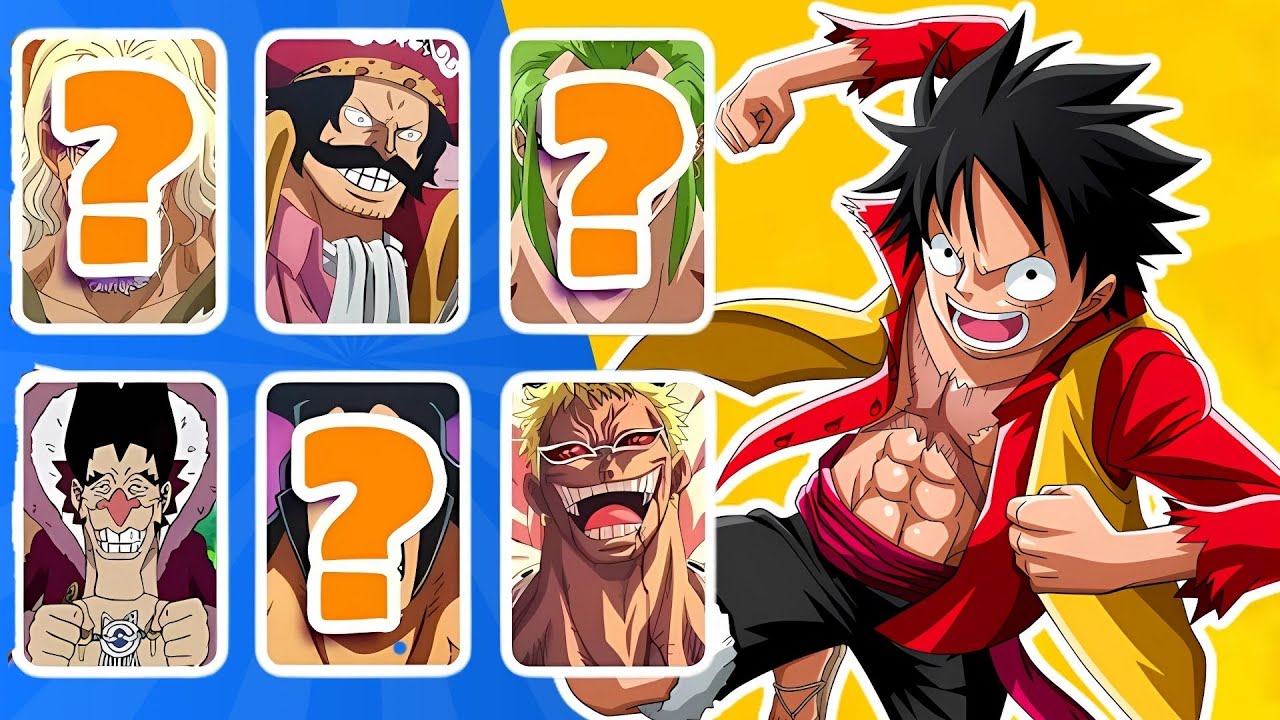 Anime Quiz: Can You Identify ONE PIECE Characters in Just 1 Second ...
