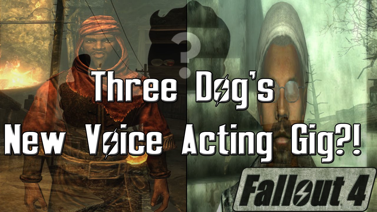 FALLOUT 4: Three Dog Voice Acting In "NEW GAME?!" - YouTube
