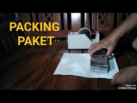 Packing paket #kantorposindonesia #jne #jntu #markatplace - YouTube