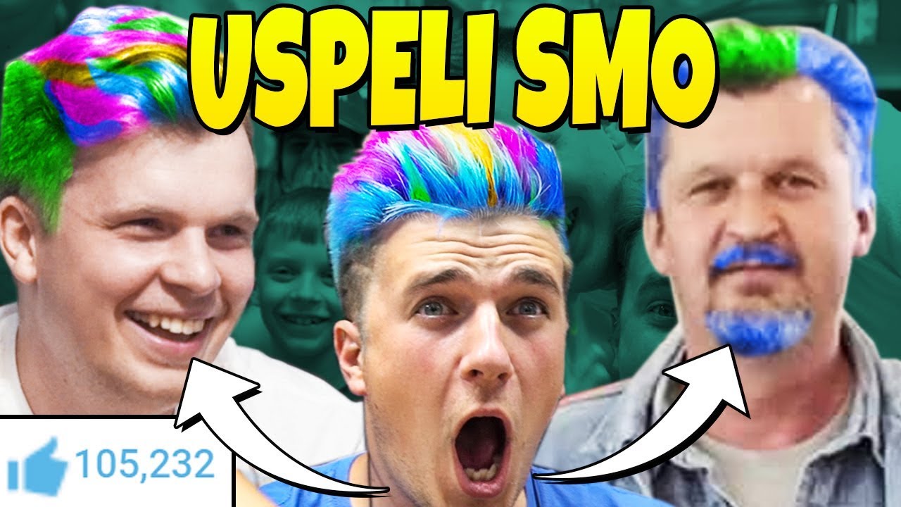 SAKI I NAŠ OTAC ĆE SE FARBATI U SVE BOJE! +100K LAJKOVA - YouTube