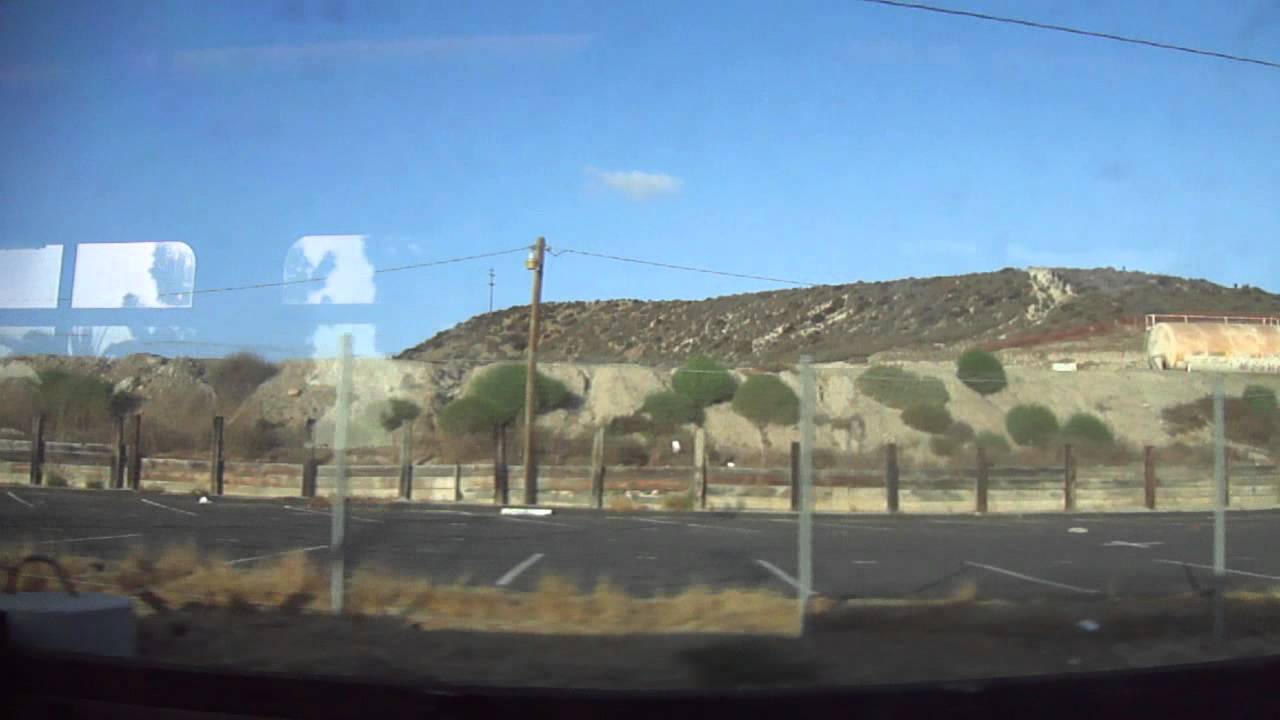 San Diego MTS Trolley Ride "Blue Line" Beyer Blvd. to San Ysidro ...