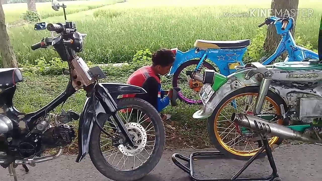 Flog anak motor - YouTube